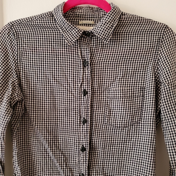Ralph Lauren | Tops | Ralph Lauren Tomboy Gingham Button Front Shirt S | Poshmark